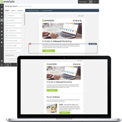 Everlytic Email, SMS, Voice Marketing Automation Software