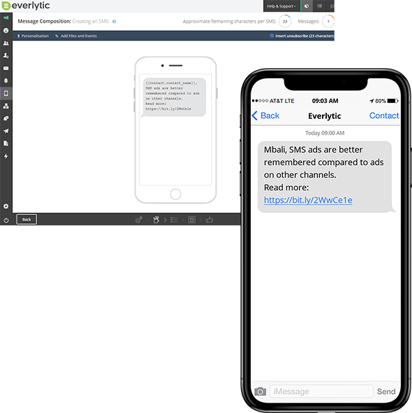 Everlytic Email, SMS, Voice Marketing Automation Software