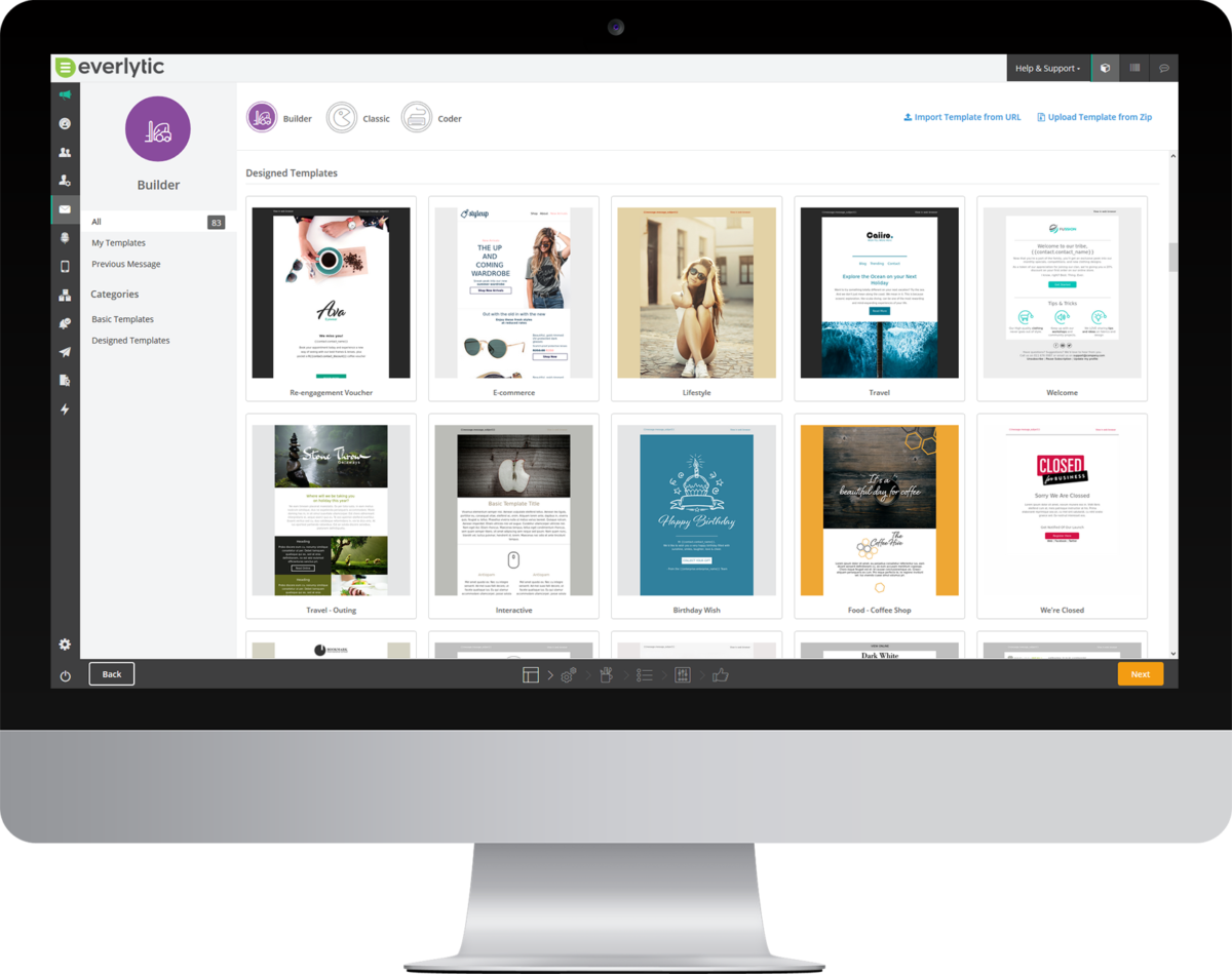 Everlytic Email, SMS, Voice Marketing Automation Software