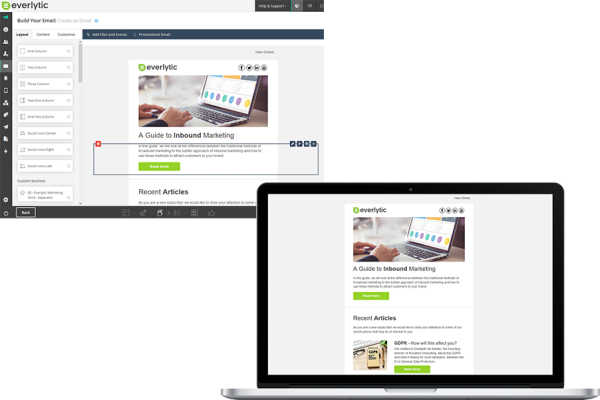 Everlytic Email, SMS, Voice Marketing Automation Software